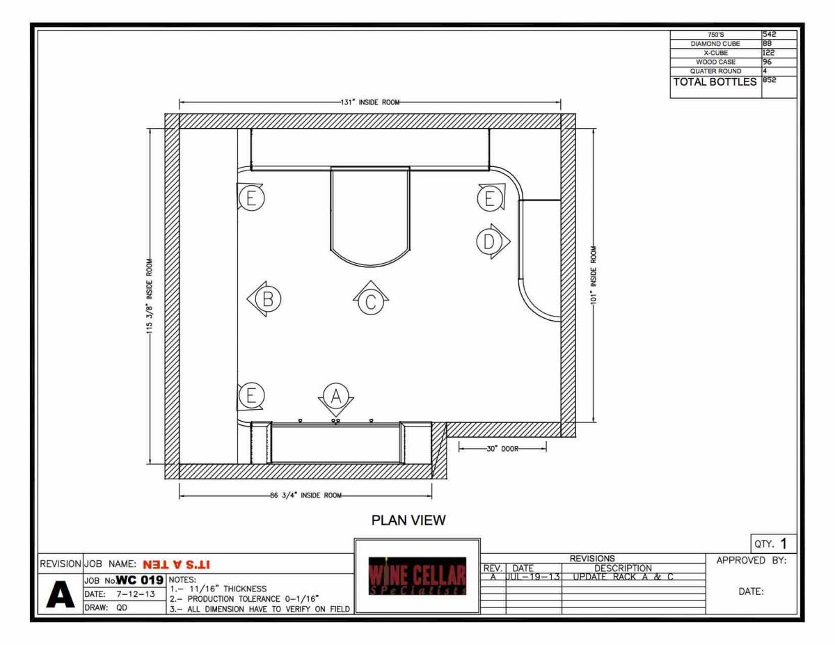 25 Basement Remodeling Ideas & Inspiration: Basement Cellar Drawing